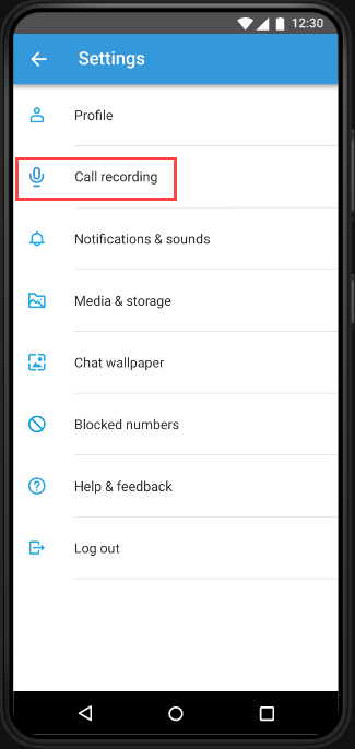 Getting Started with Global Relay Voice Capture - Android