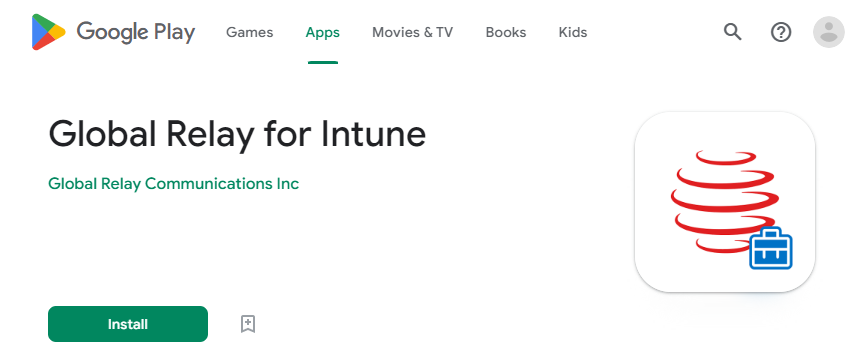 Configuring Global Relay for Intune in Azure Active Directory