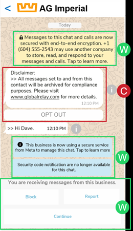 Receiving WhatsApp Business Messages