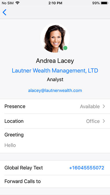 Managing Your Profile (iOS)
