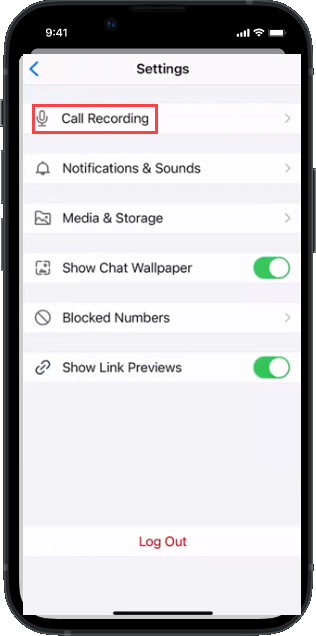 Getting Started with Global Relay Voice Capture - iOS