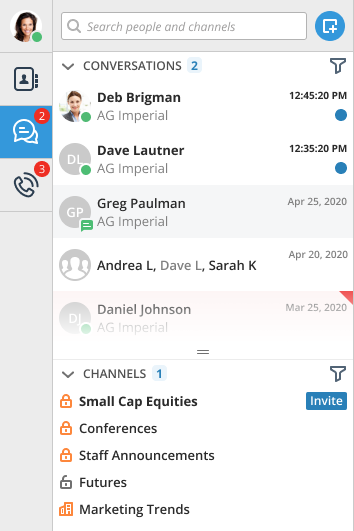 Navigating Global Relay for Desktop
