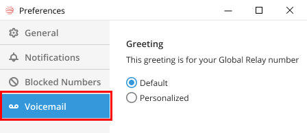 Setting up and Accessing Voicemail