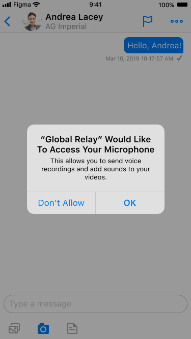 Previous New Features in Global Relay Message for Web